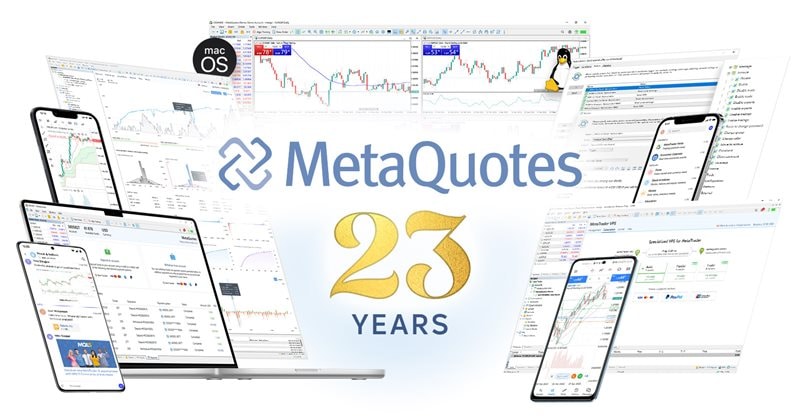 MetaQuotes成立23周年！ - 新闻 - MetaQuotes
