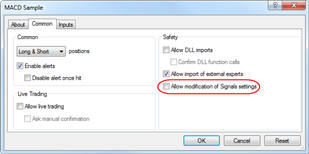 MetaTrader 4 Client Terminal Build 654: Virtual Hosting, Web Requests and Working with Signals ...