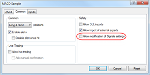 MetaTrader 4 Trading Terminal Build 670: Virtual Hosting, Web Requests and Working with Signals ...